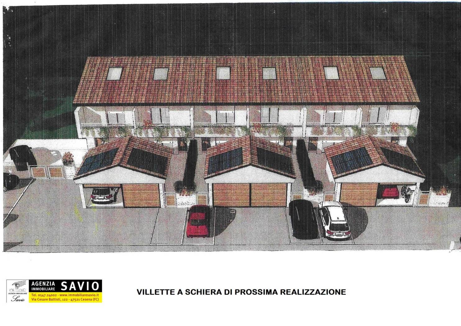 Villa a schiera Rotonda 8 Marzo, Pievesestina - San Cristoforo, Cesena