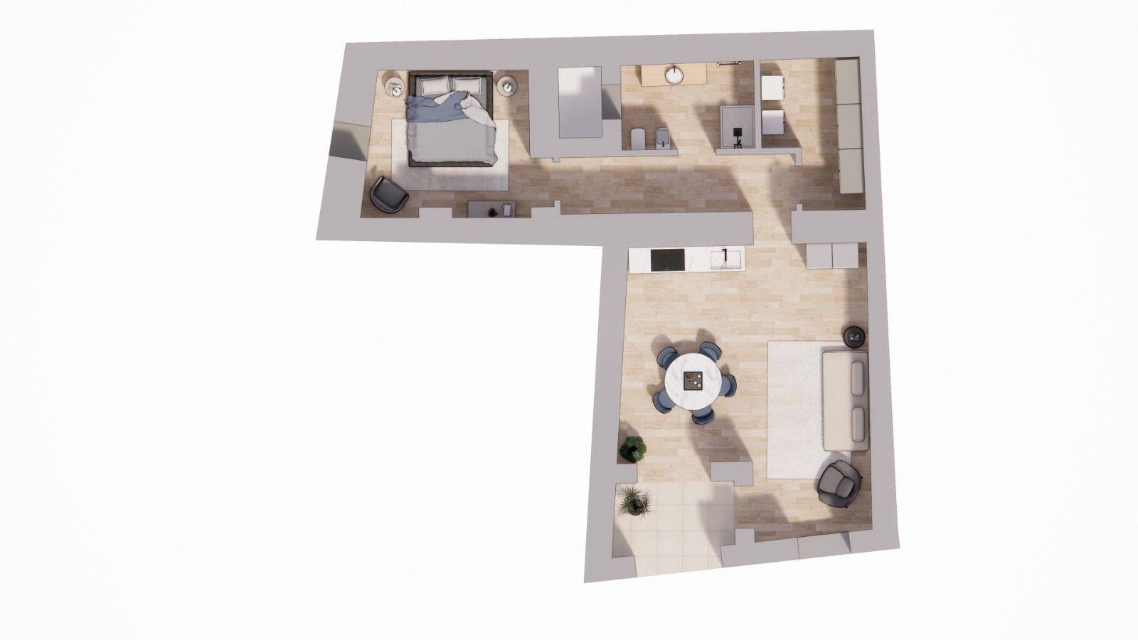 Bilocale via Roma 38, Centro, Montichiari