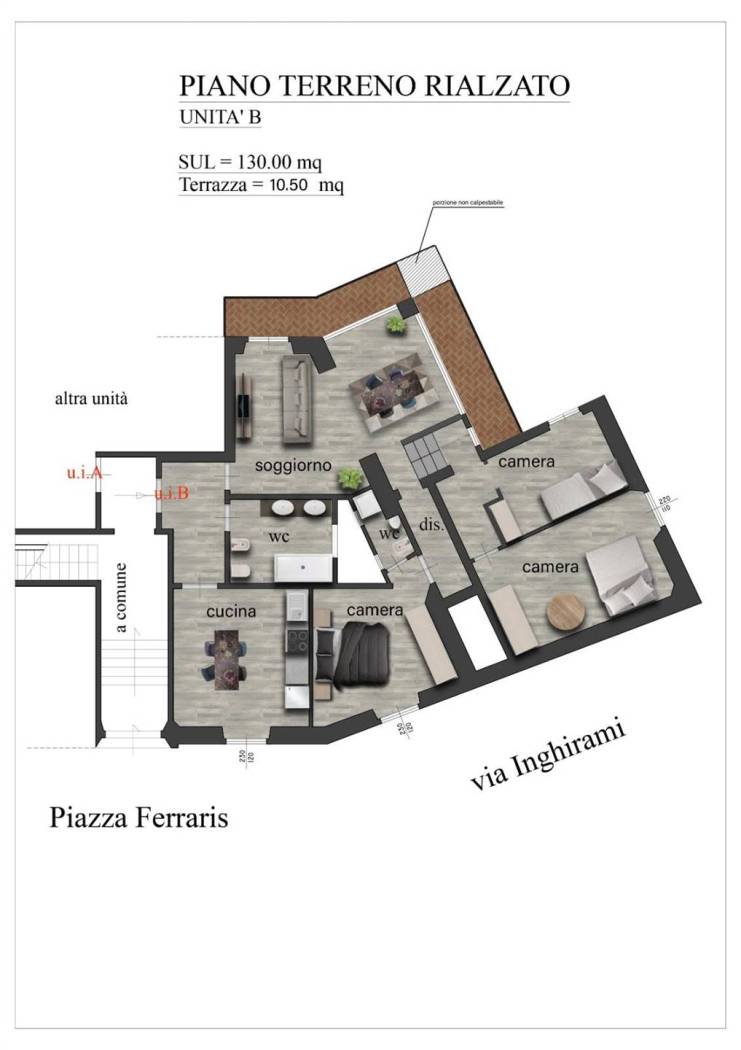 Appartamento via Giovanni Battista Amici 23, Campo di Marte, Firenze