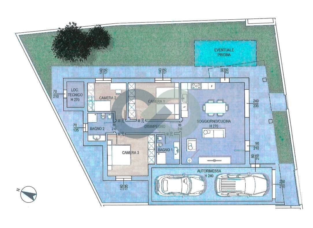 Villa a schiera viale Brescia, Centro, Villanuova sul Clisi