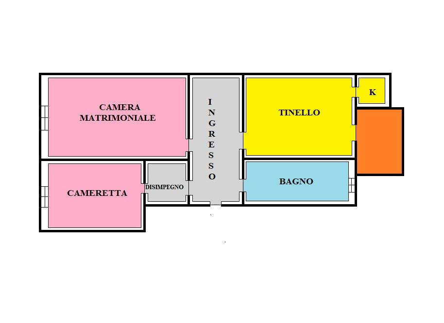 Trilocale via Alfredo Casella 69, Barriera di Milano, Torino