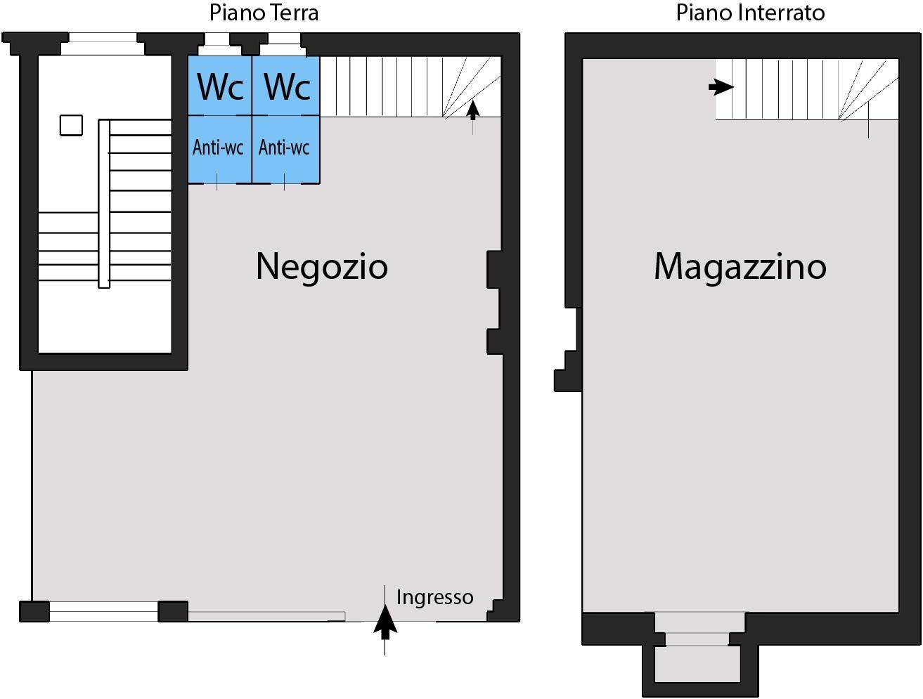 Locale commerciale in Vendita