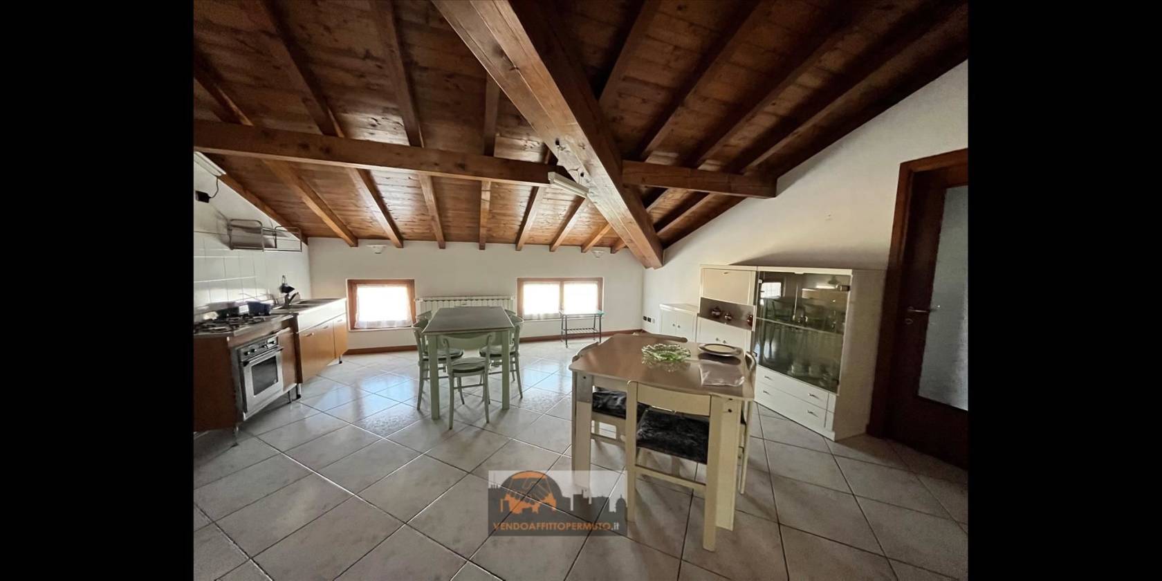 Trilocale via Marconi, Centro, Romano di Lombardia