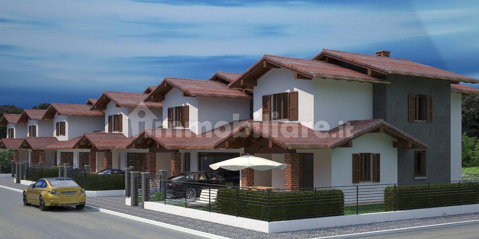 Villa plurifamiliare via Cuneo 23, Bernezzo