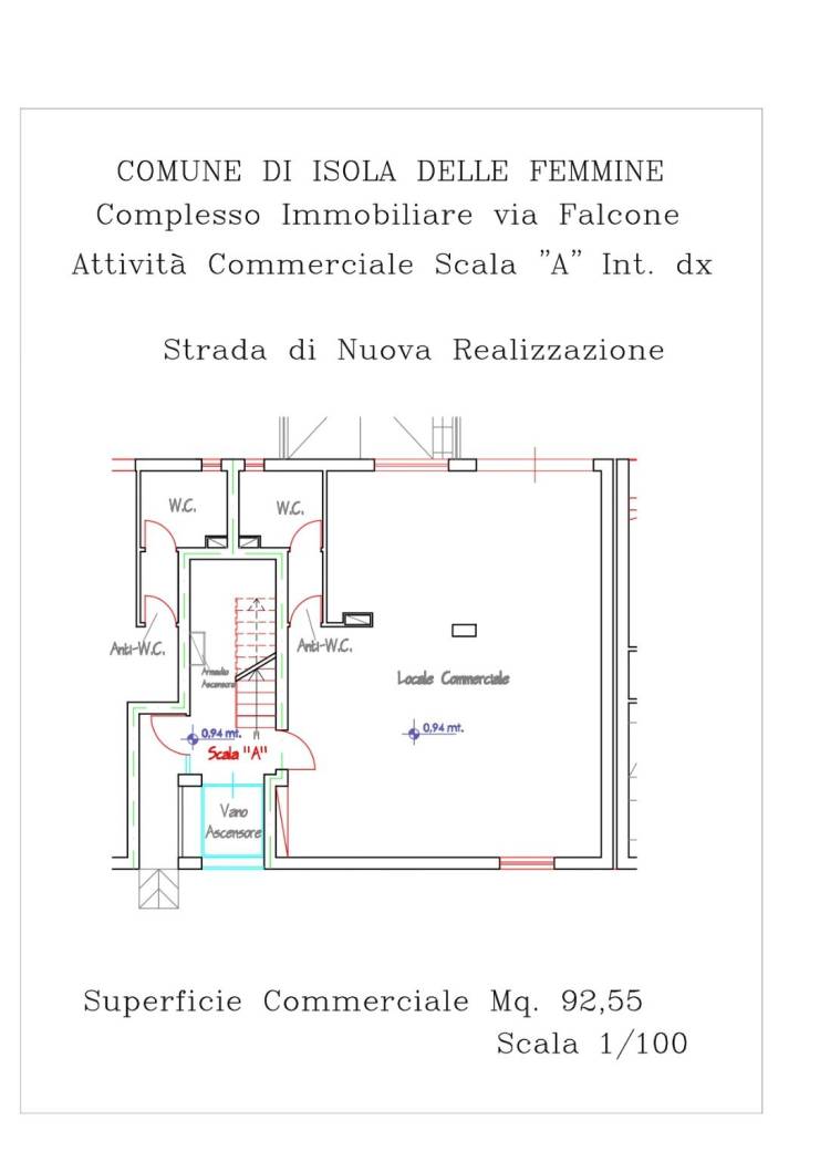 Locale commerciale in Vendita