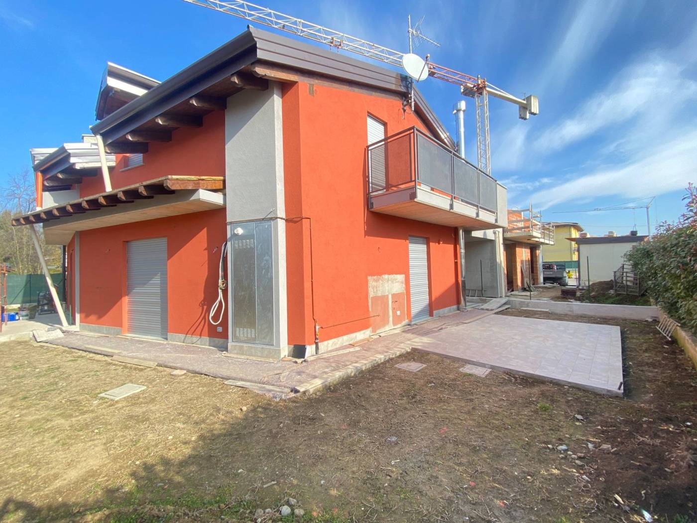 Villa a schiera via Italia Libera, Gaggino, Faloppio