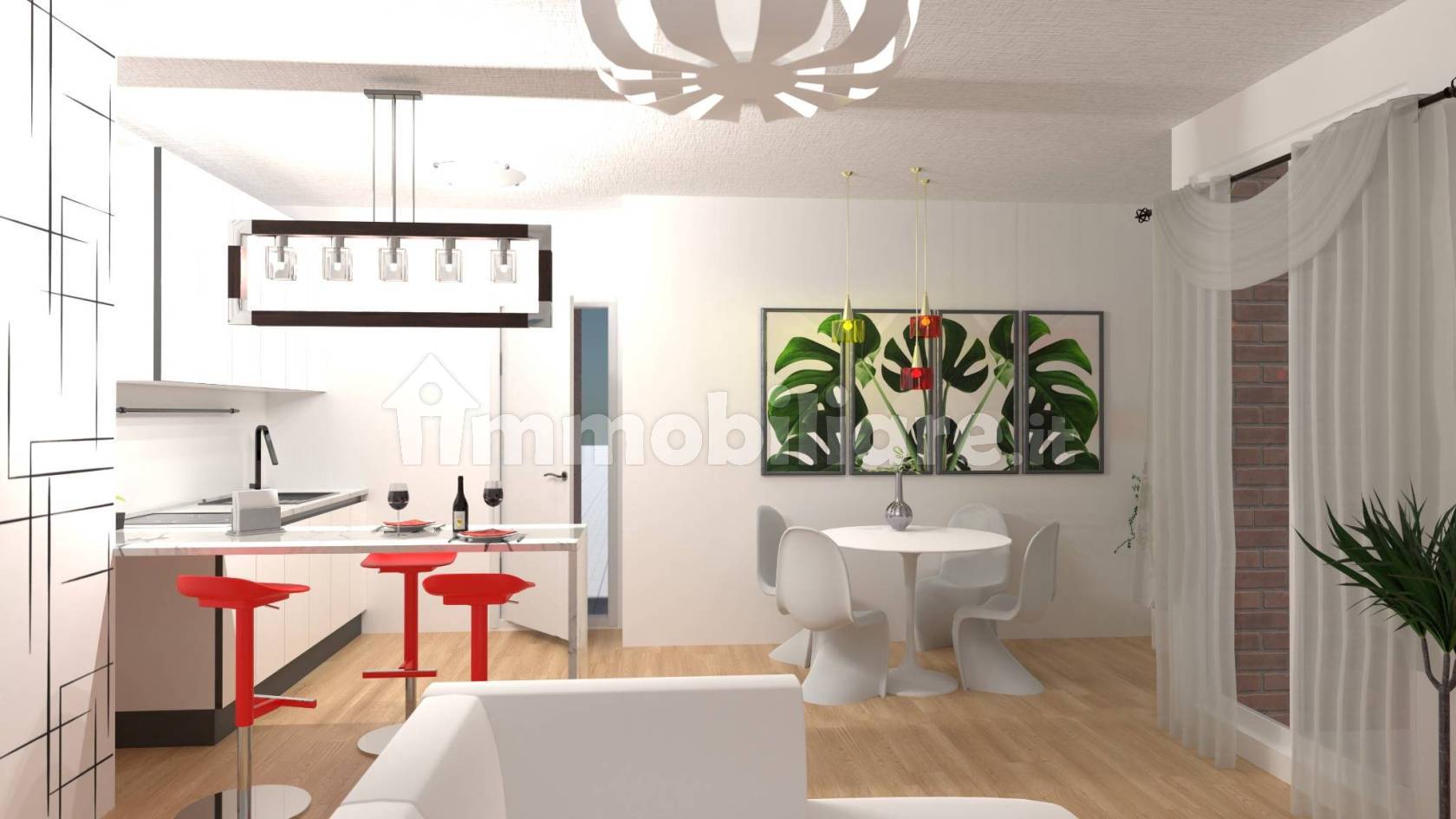 Trilocale via Baldassarre Zamboni, Volturno, Brescia