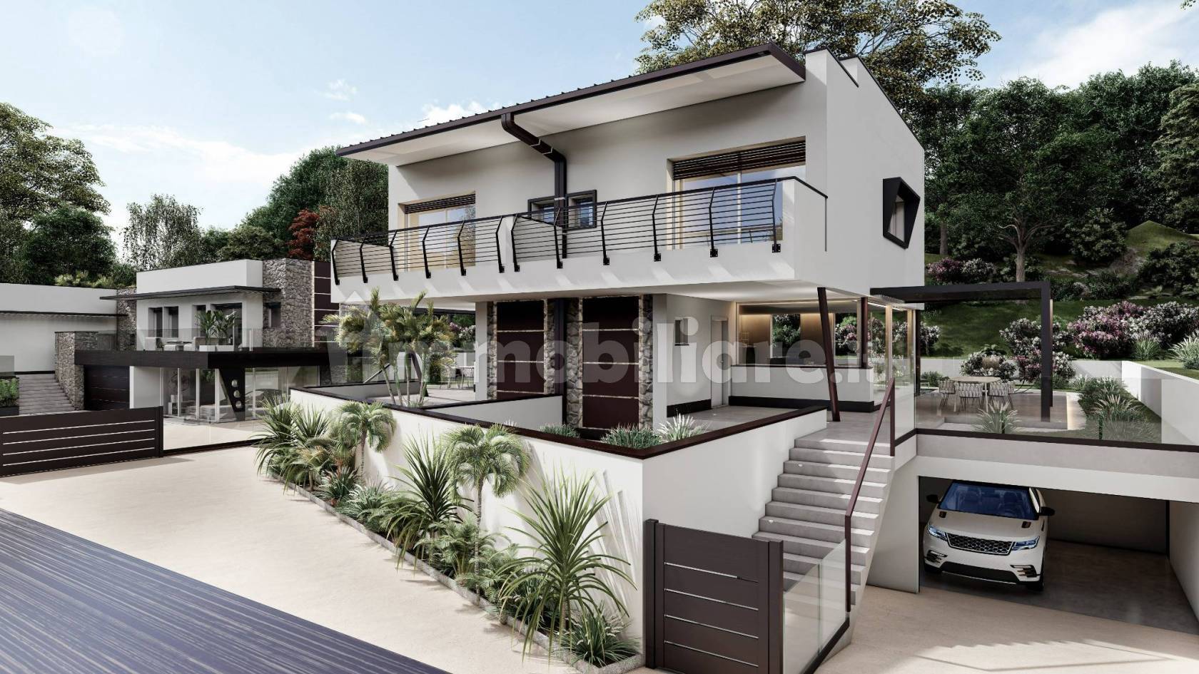 Villa bifamiliare via Gaslago, Centro, Polpenazze del Garda