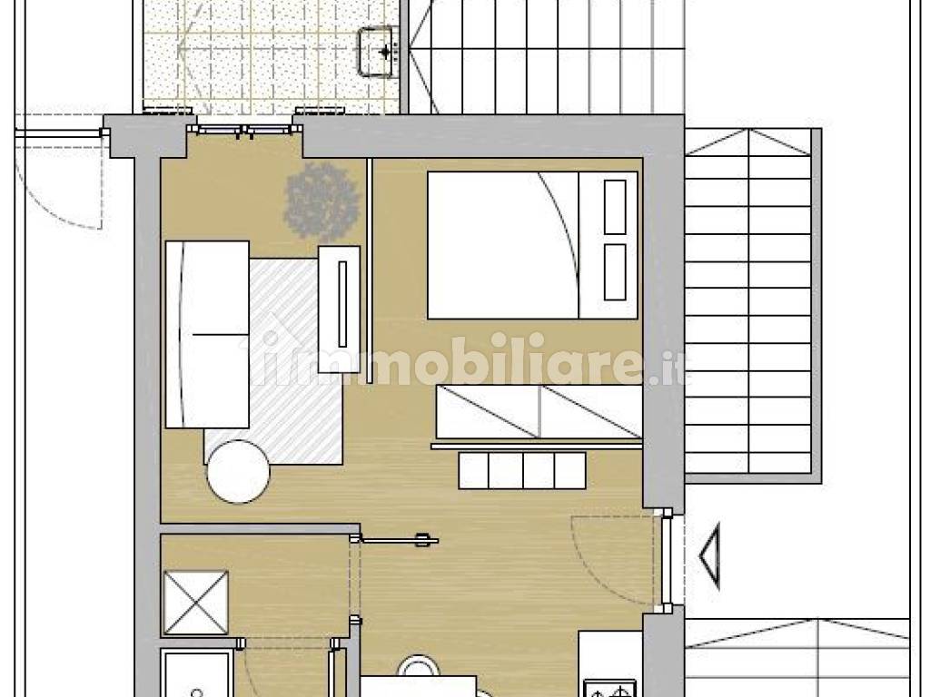 Affitto Appartamento Piobesi Torinese. Monolocale, Ottimo stato, piano ...