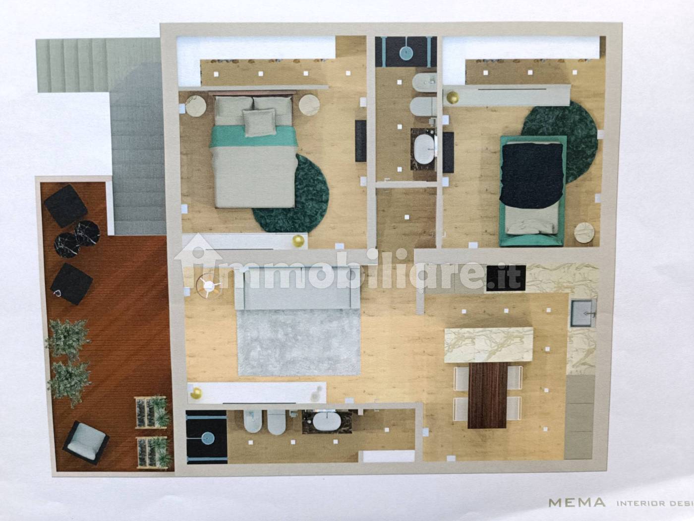 Trilocale nuovo, primo piano, Foro Boario, Forlì