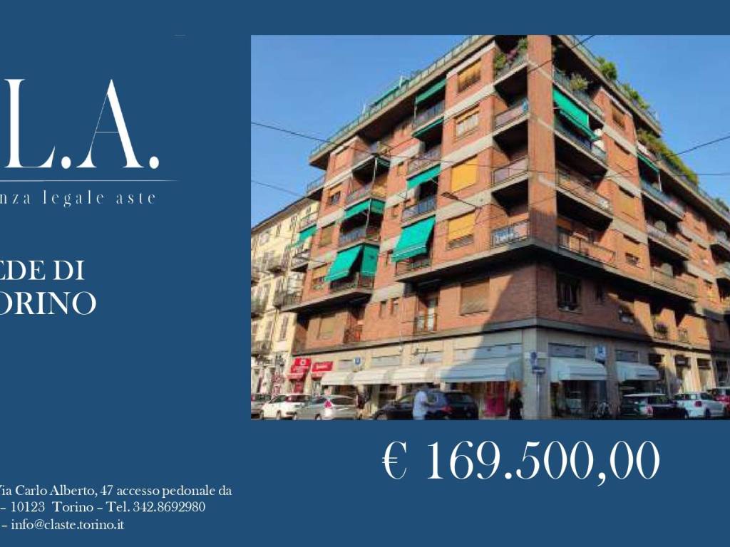 Asta per appartamento, via Giuseppe Baretti 27 Torino