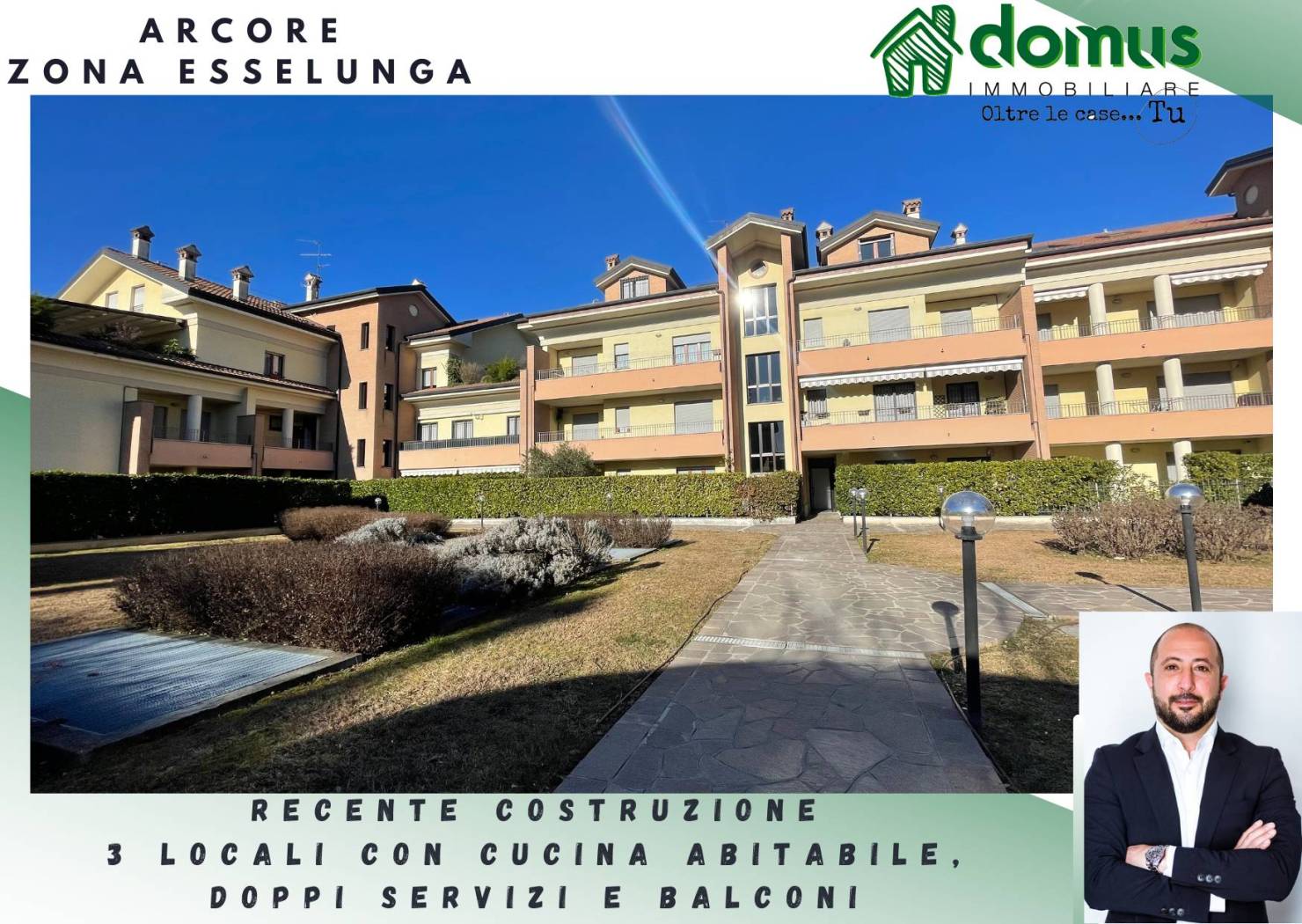 Trilocale via Giovanni Keplero 9, Centro, Arcore