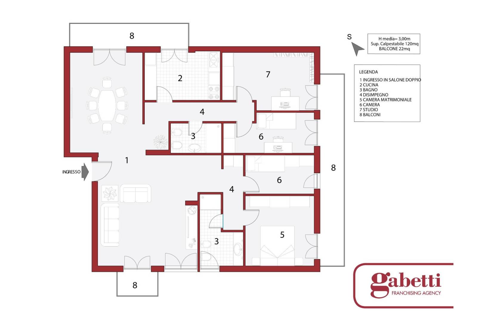 Appartamento via Piave 209, Soccavo, Napoli