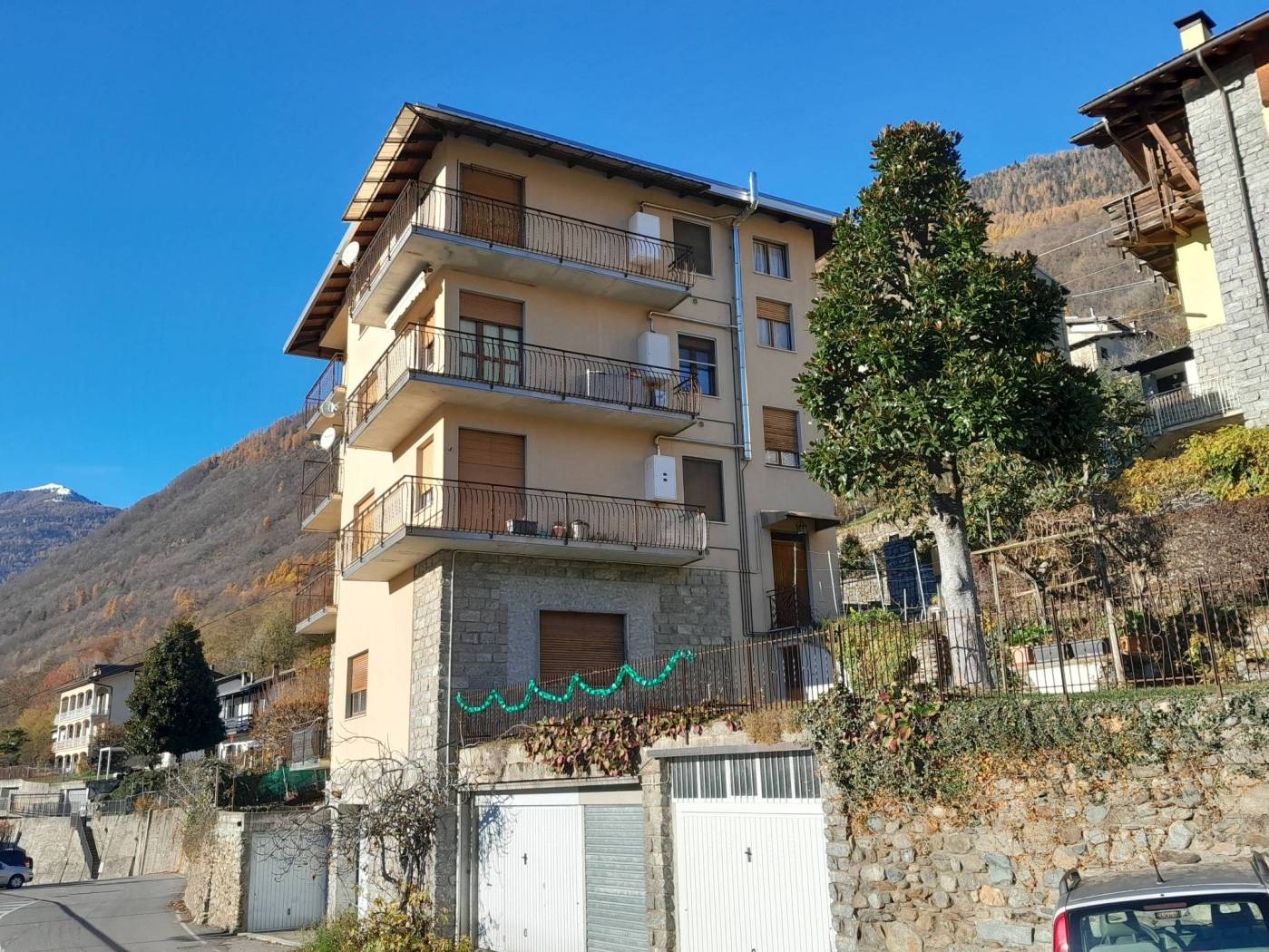 Trilocale via Poncerini, Montagna in Valtellina