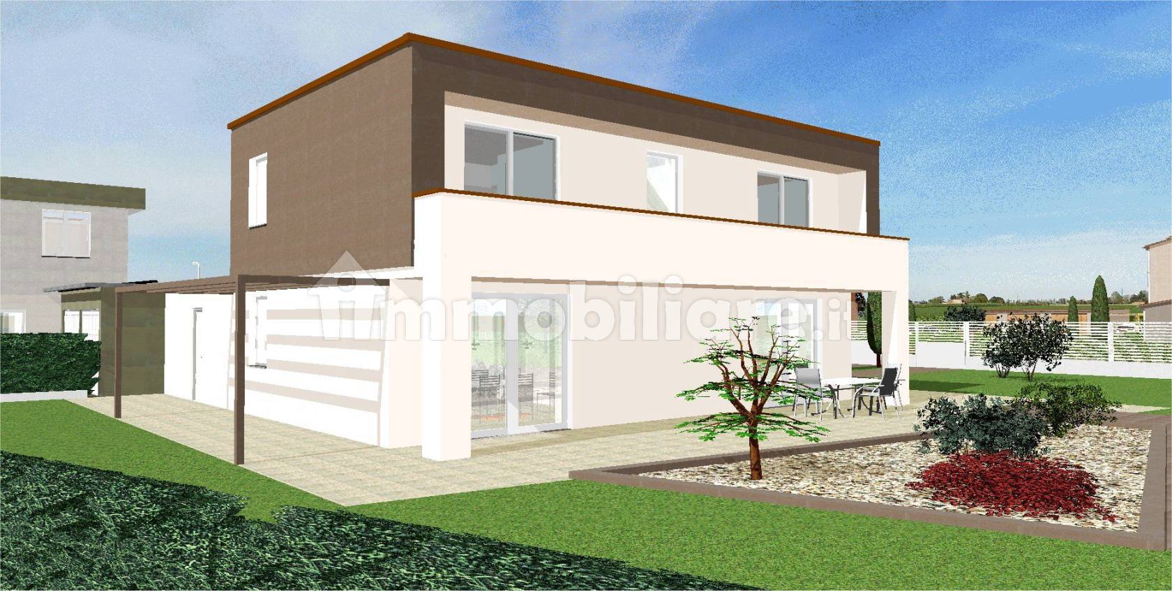 Villa unifamiliare via Pioppa 297, Pontegradella, Ferrara