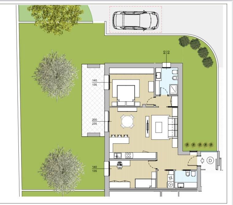 Trilocale via del Pretorio 38, Centro, Sassuolo