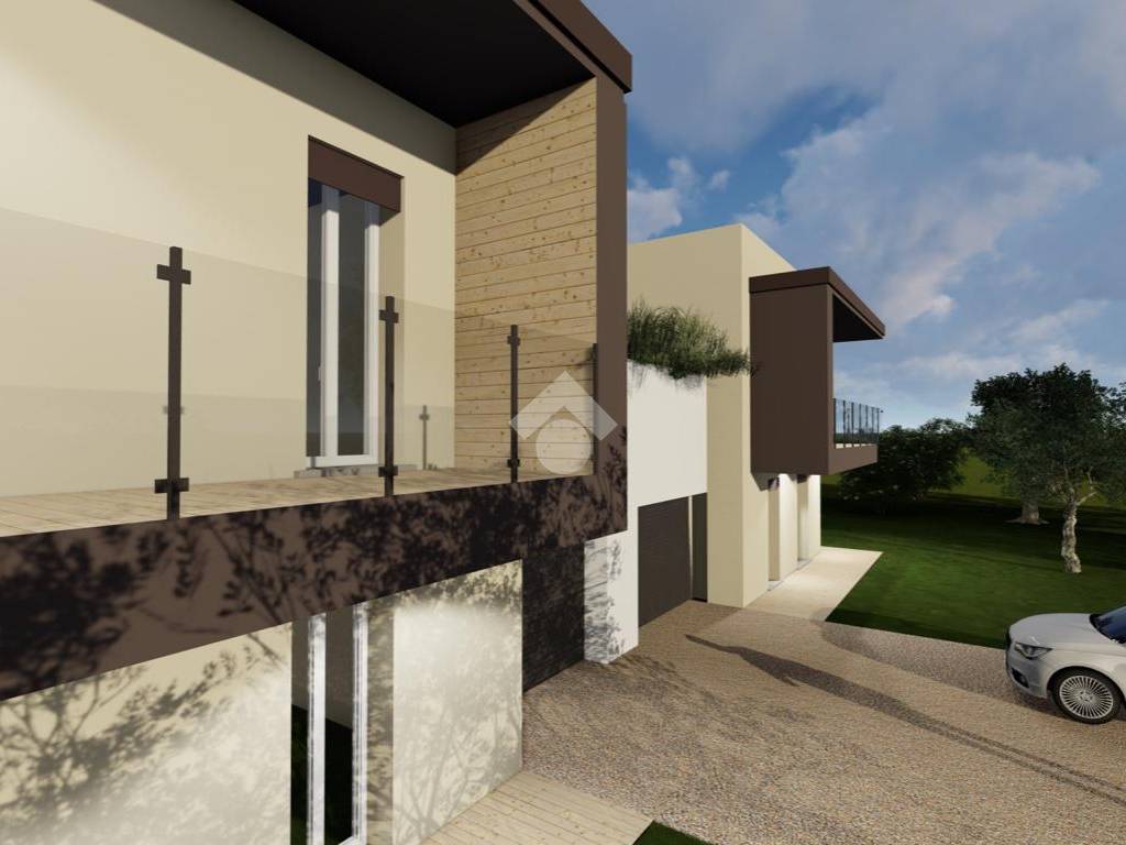 Vendita Villa bifamiliare in via Oliveto 4 Castelnuovo del Garda. Posto ...