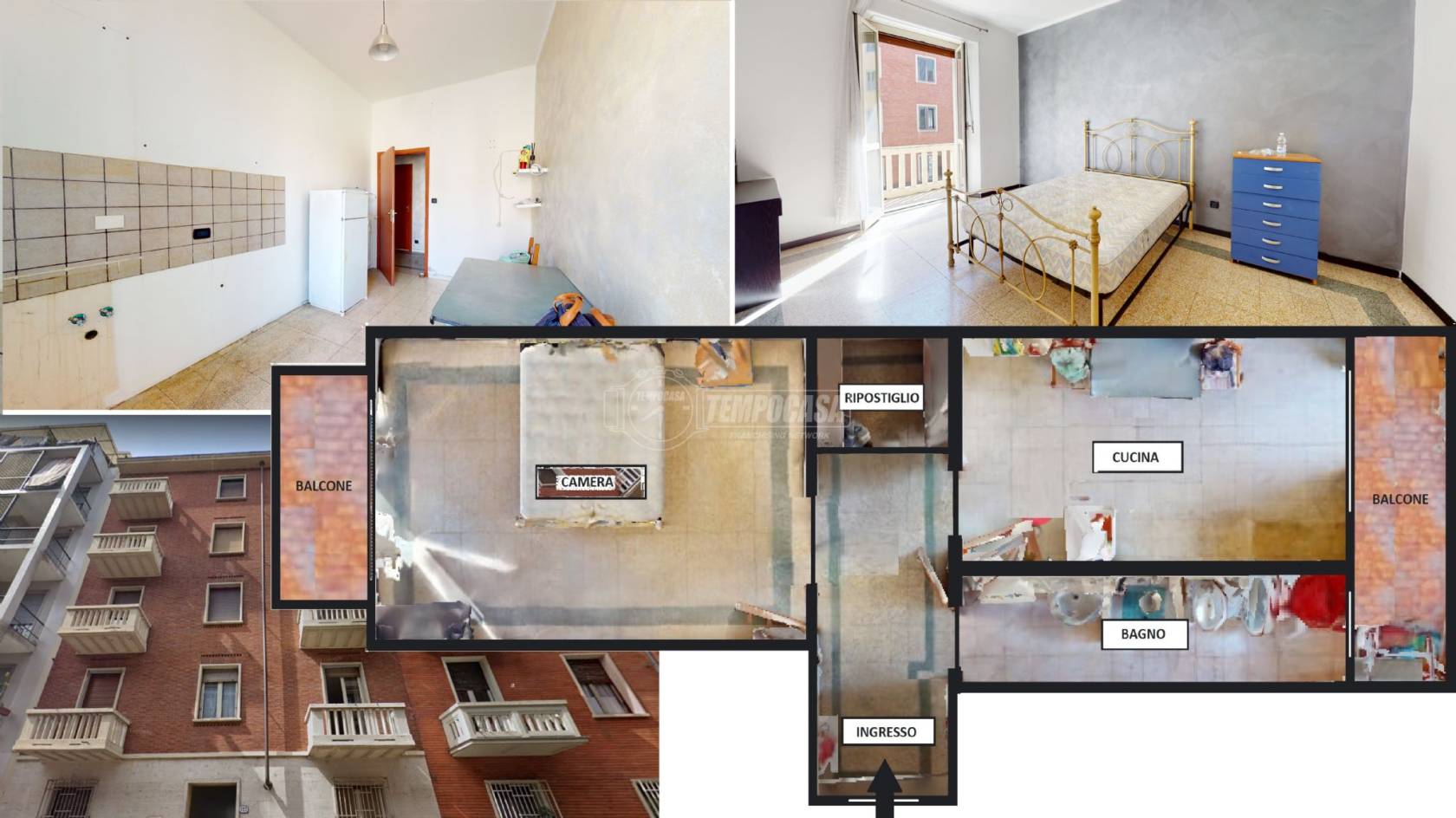 Bilocale via MONTEROSA 127, Barriera di Milano, Torino