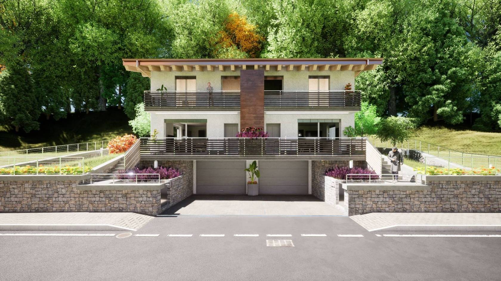 Villa bifamiliare via Gioacchino Rossini, Selino Basso, Sant&#x27;Omobono Terme