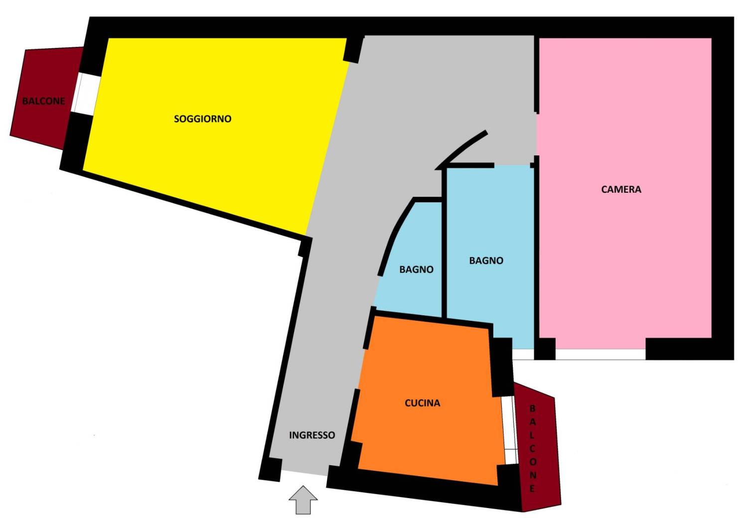 Bilocale via Sebastiano Ziani 4, Cipro, Roma