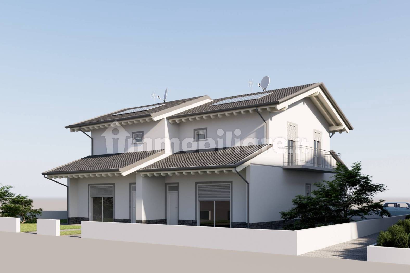 Villa bifamiliare via Antonio Vivaldi 43, Vighizzolo, Cascina Varenna, Cantù