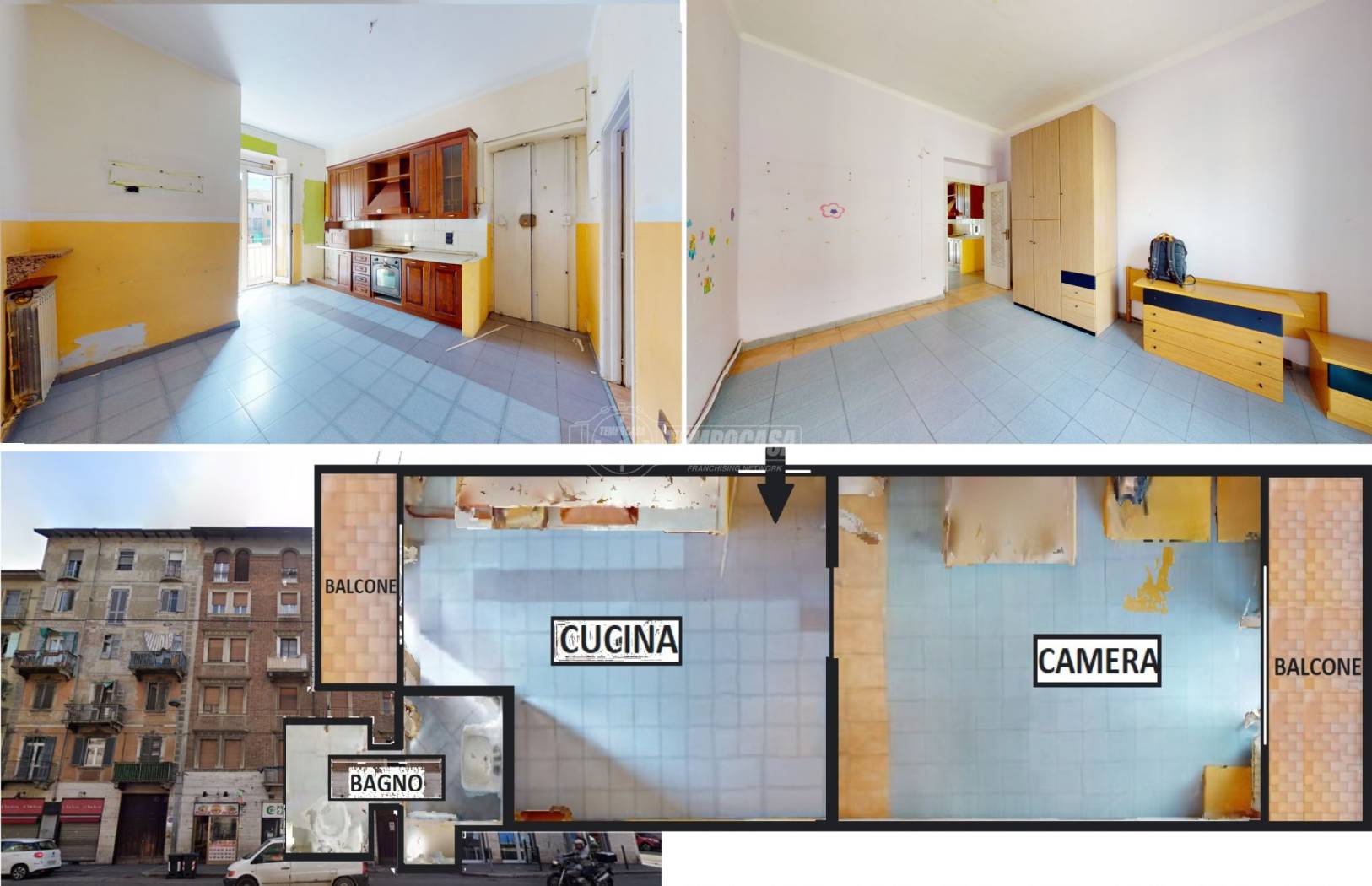 Bilocale corso Giulio Cesare 162, Barriera di Milano, Torino