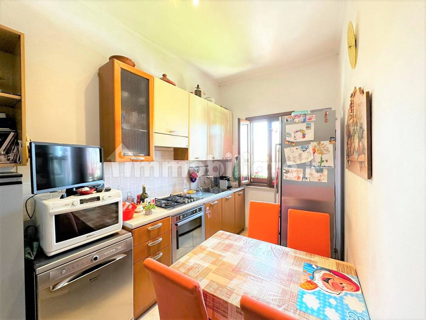 Trilocale via Cellino Attanasio, Castelverde, Roma