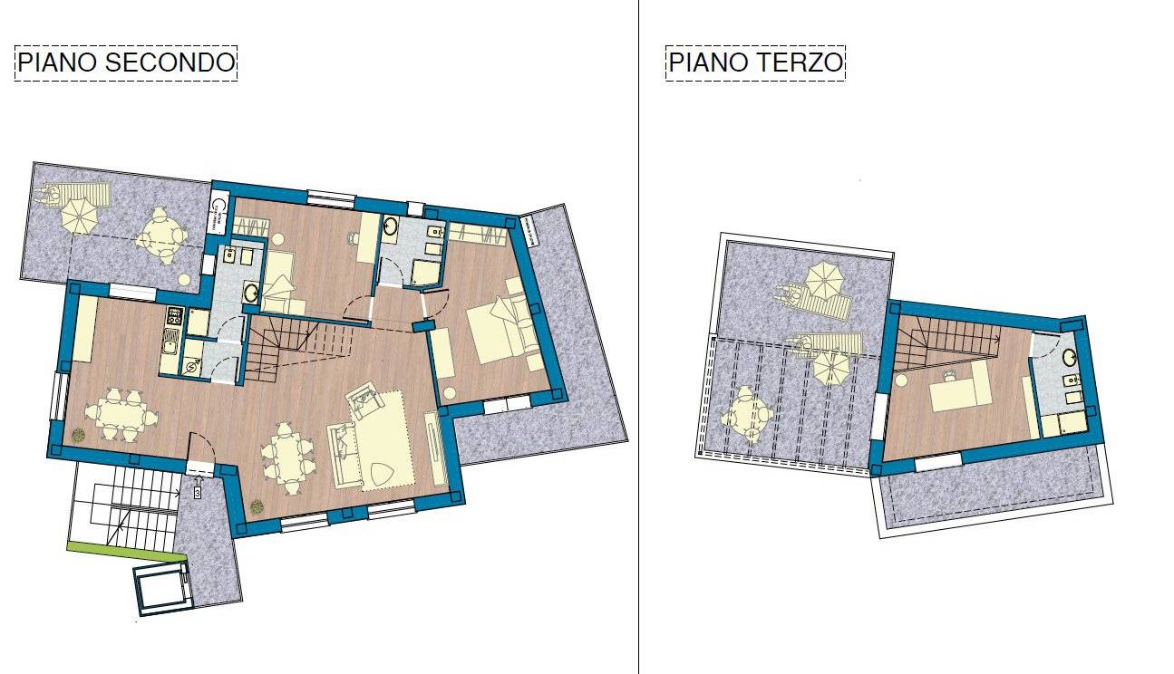 Attico via Ercole Lelli, Colli Murri, Bologna