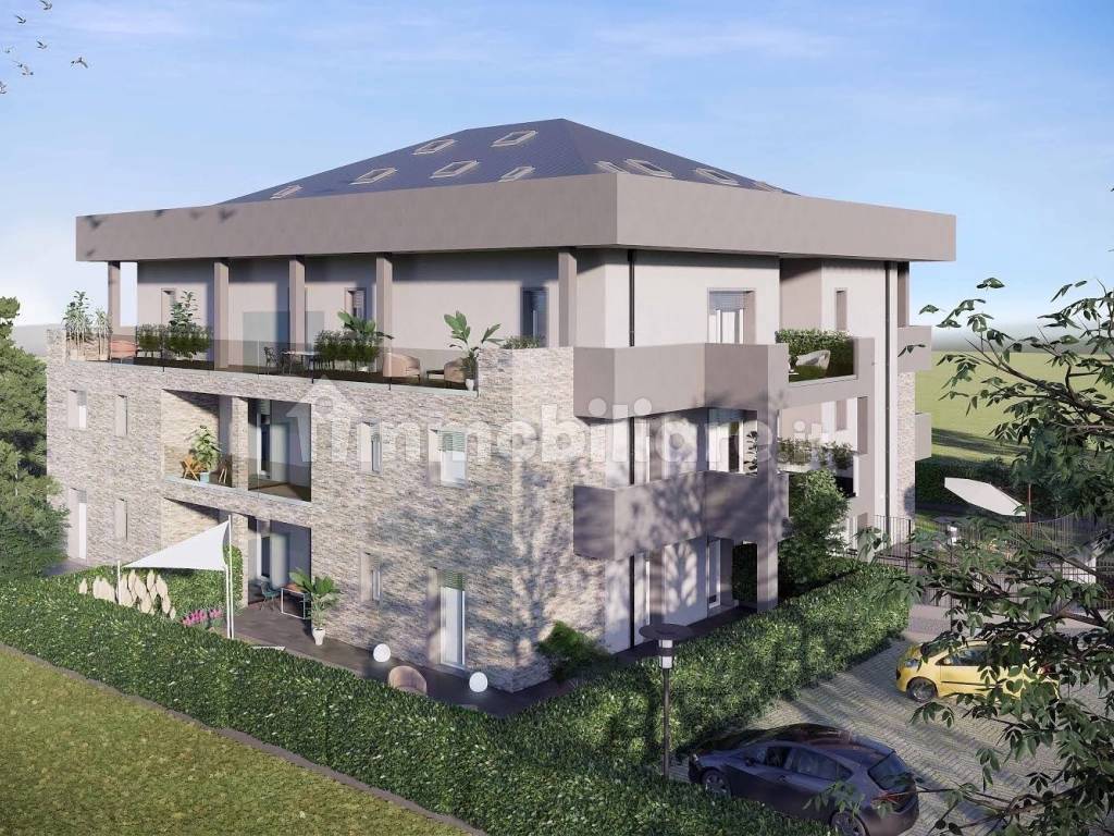 Vendita Attico in via Giacomo Matteotti Agrate Brianza. Nuovo, con ...