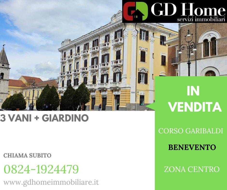 Quadrilocale corso Giuseppe Garibaldi, Centro, Benevento