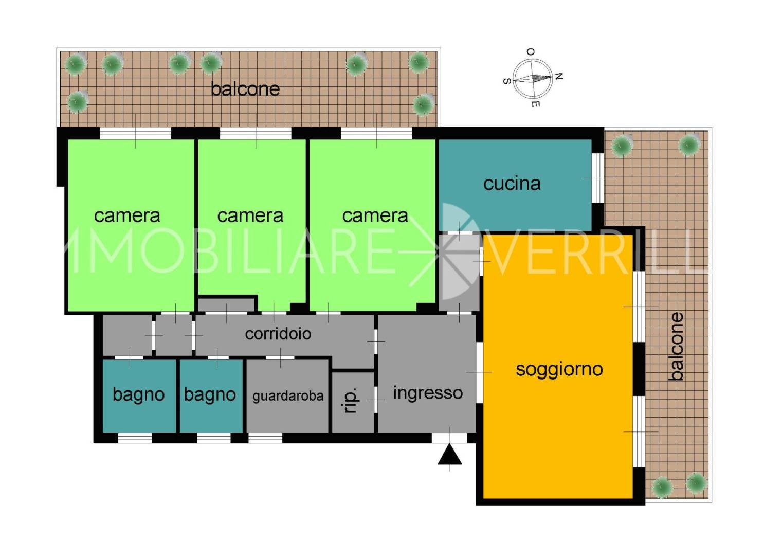 Appartamento via Domenico Lupatelli, Villa Bonelli, Roma