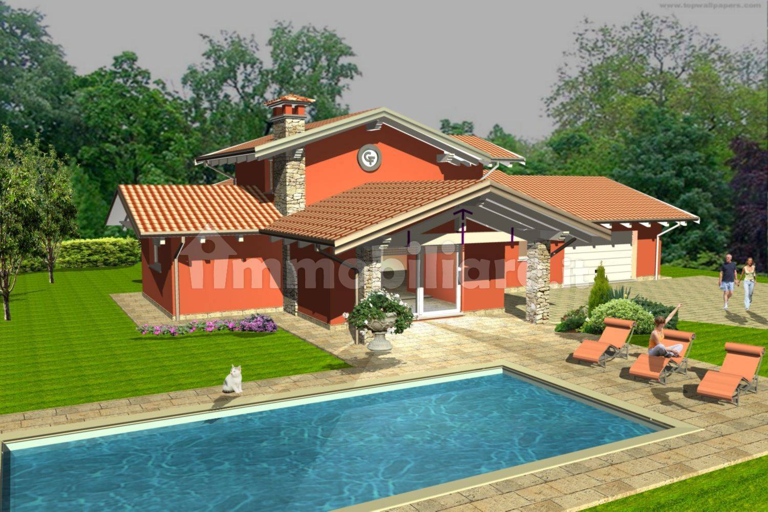 Villa unifamiliare via delle Strette, Verrone