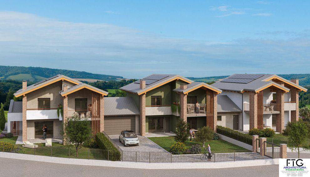 Villa a schiera via Termine 17, Villafalletto