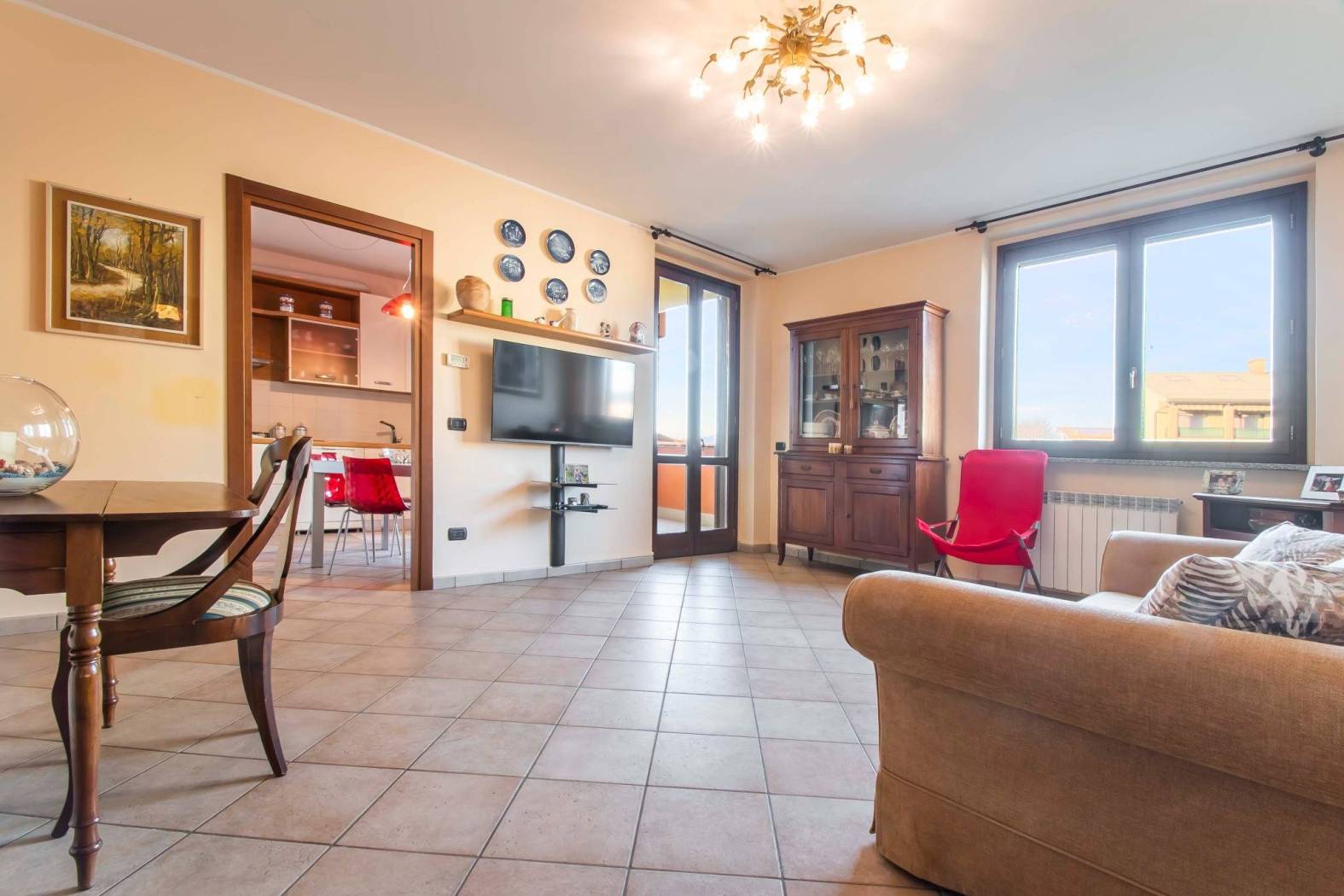 Trilocale via Fornace, Mozzate