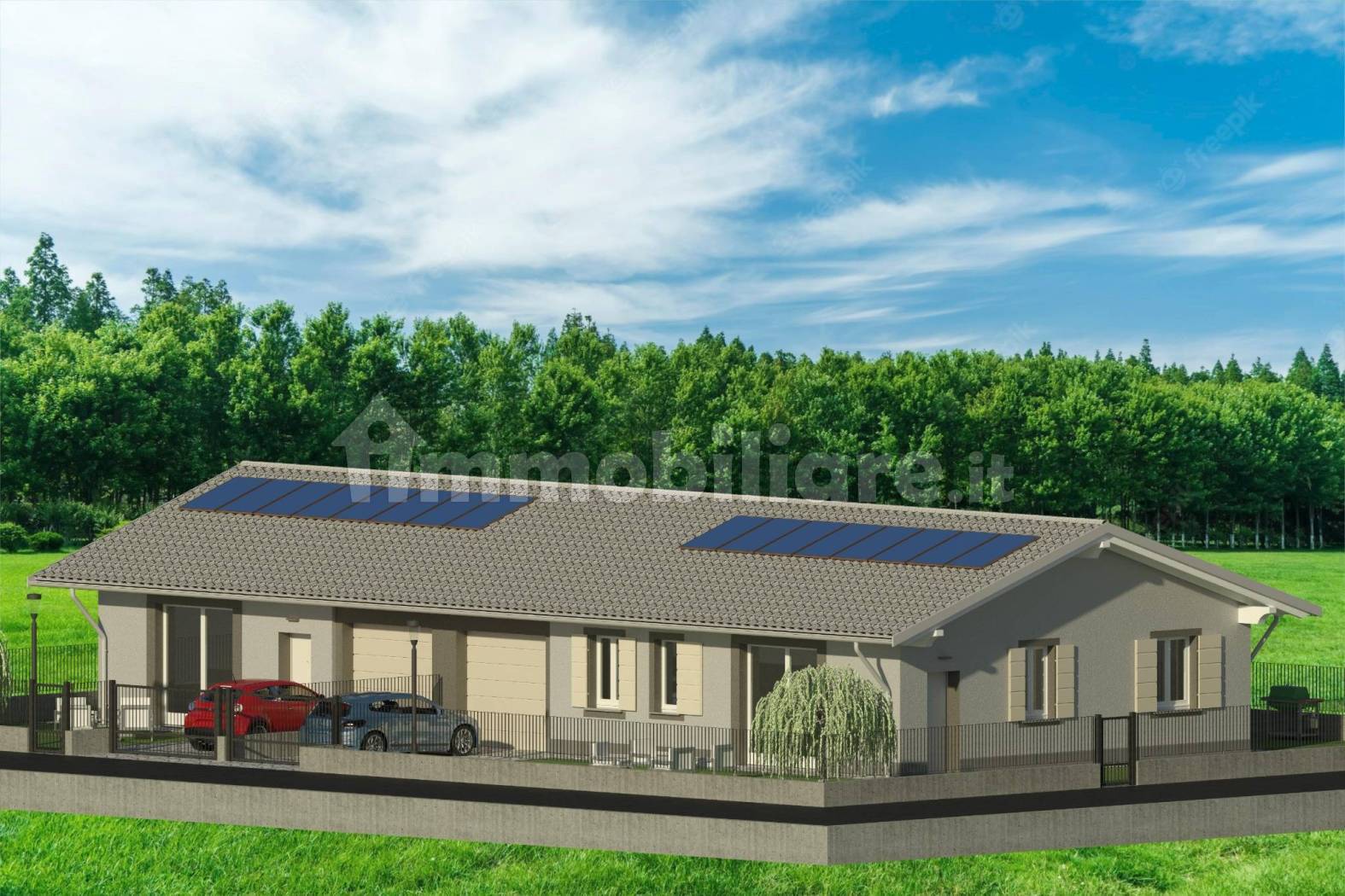 Villa bifamiliare via Calvenzano 49, Treviglio