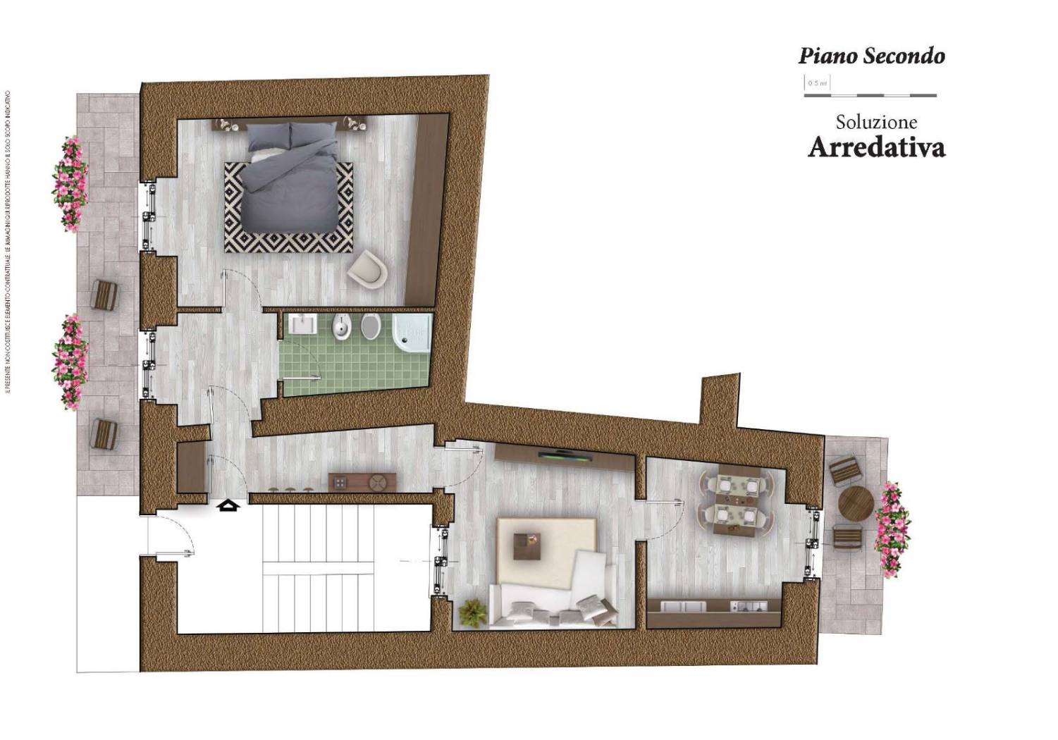 Bilocale via Gaggio, Villa D&#x27;Almé, Villa d&#x27;Almè