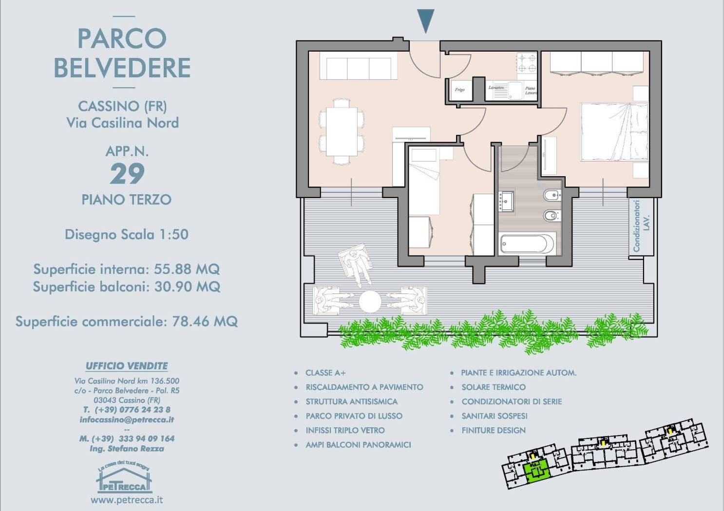 Quadrilocale Strada Regionale Casilina, Centro, Cassino