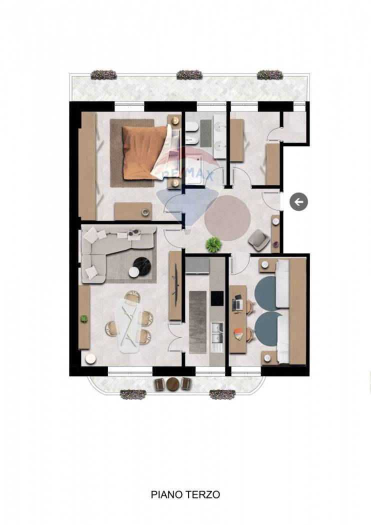 Appartamento via mazzini 194, Centro, Viareggio