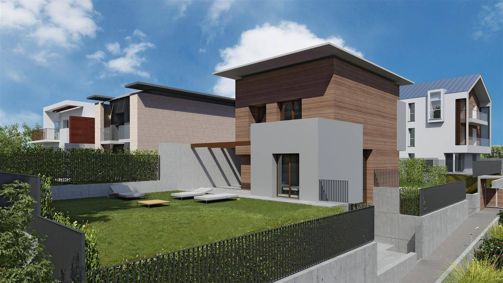 Villa unifamiliare via Alcide De Gasperi, Centro, Figino Serenza