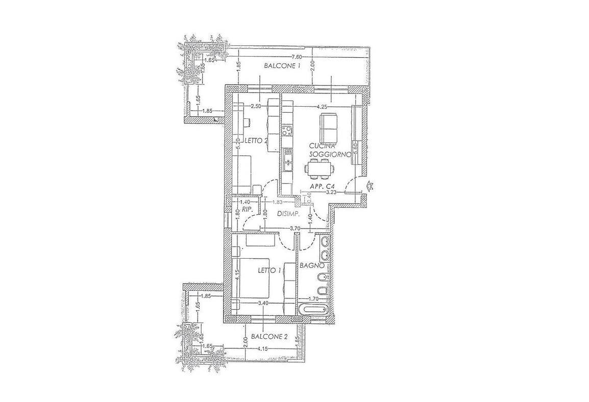 Trilocale via Alberobello, Centro, Monopoli