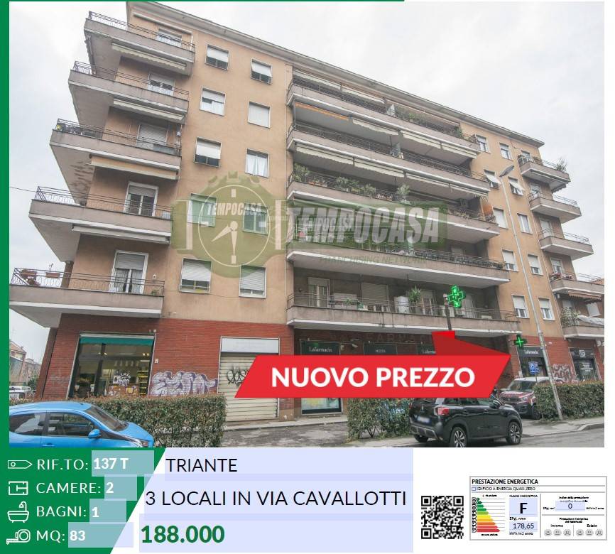 Trilocale via Felice Cavallotti 137, Triante, Monza