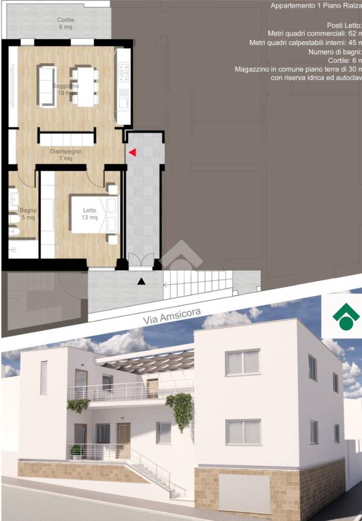 Bilocale via Amsicora 120, Porto Torres