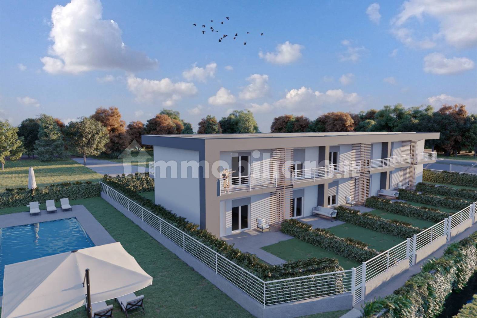 Villa plurifamiliare via Posteghe, Manerba del Garda