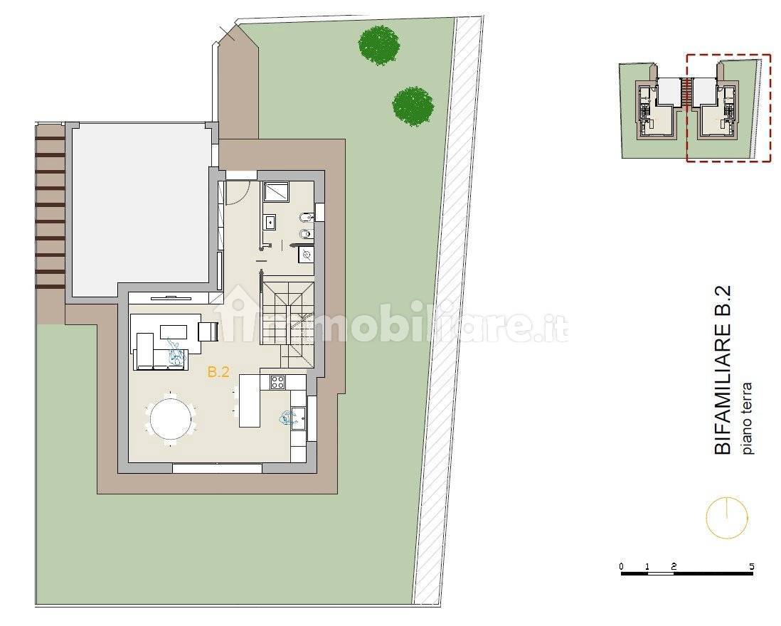 Villa unifamiliare, nuova, 150 m², Cermenate