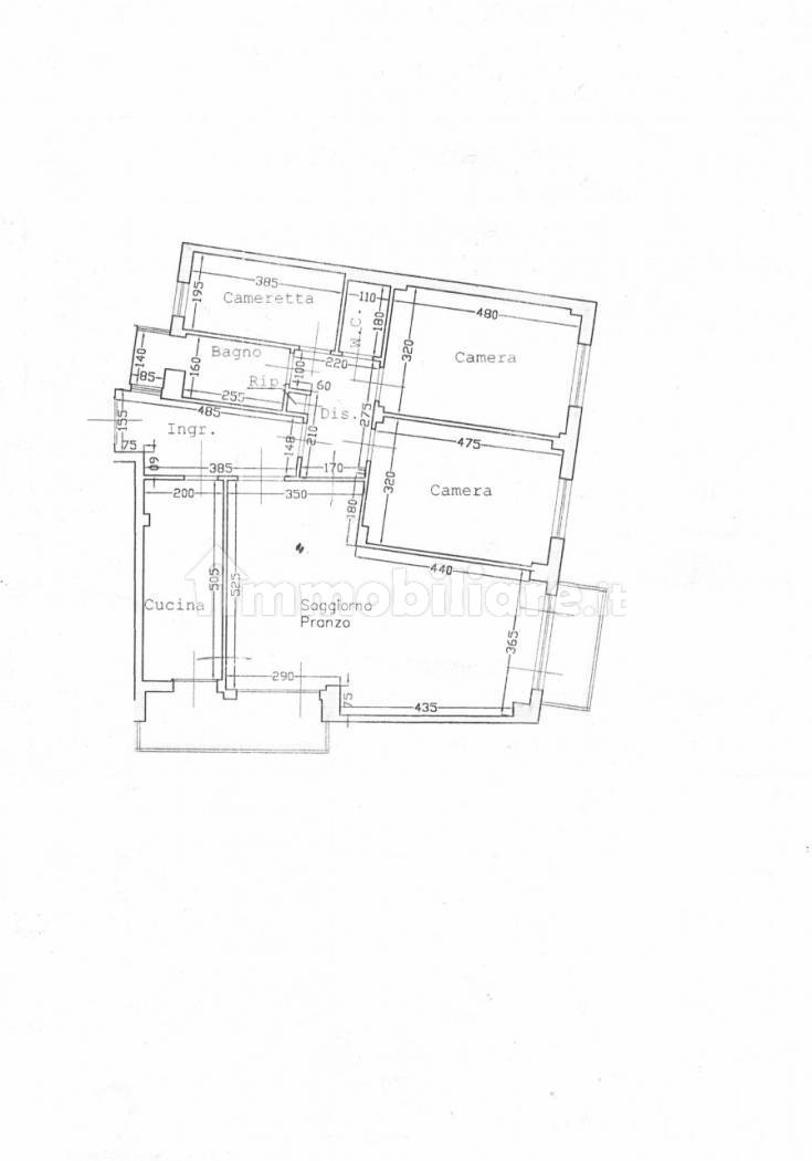 Appartamento via Felice Cavallotti 23, Centro, Viareggio