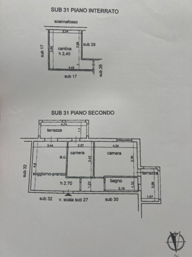 Trilocale via Gioacchino Rossini 2, Centro, Scansano