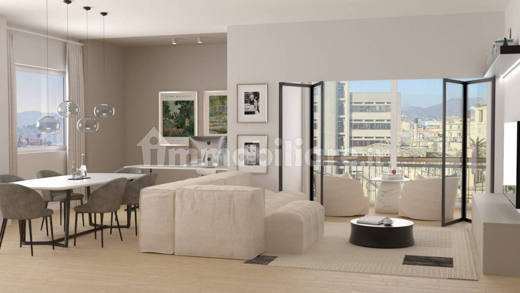 Appartamento piazza di Carignano, Carignano, Genova