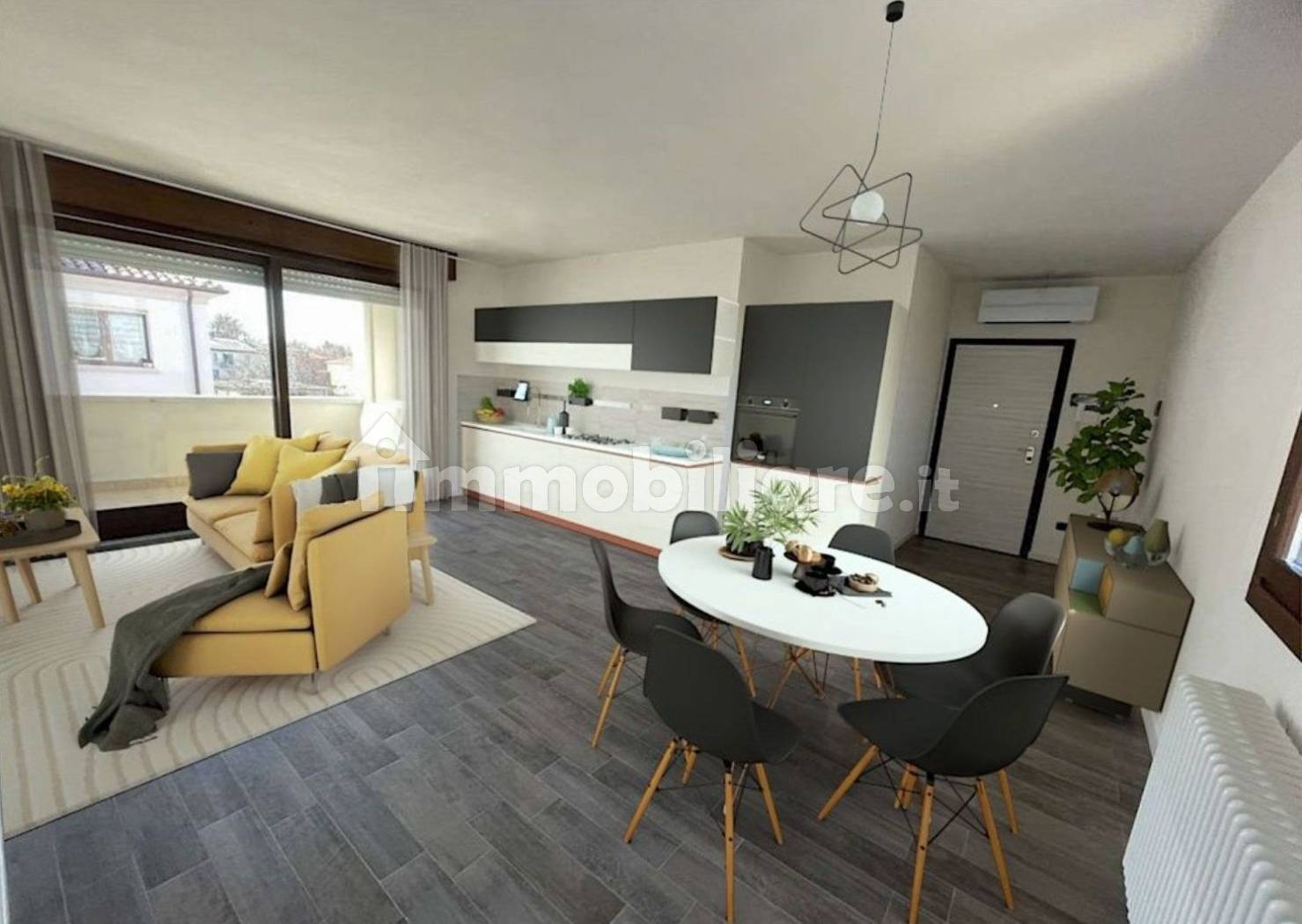 Quadrilocale via Garibaldi, 10, Basilicanova, Montechiarugolo