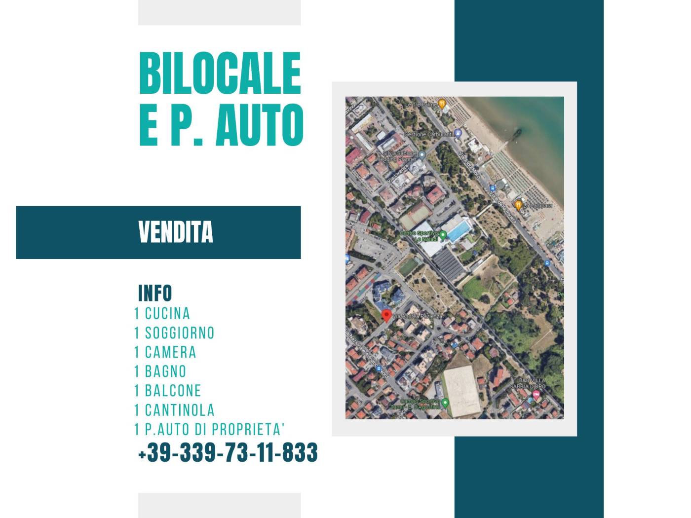 Bilocale via Acquacorrente, Santa Filomena, Pescara