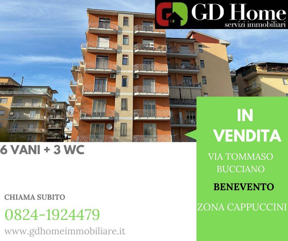 Appartamento via Tommaso Bucciano, Centro, Benevento